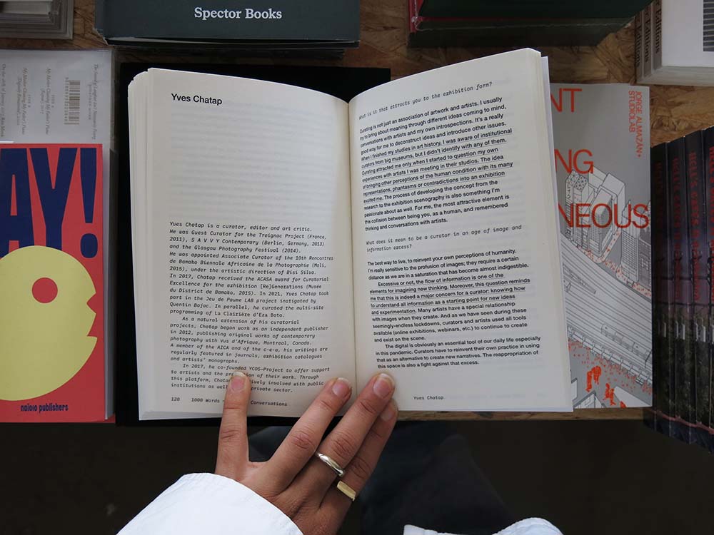 PRE-ORDER: 1000 Words: Curator Conversations – Perimeter Books