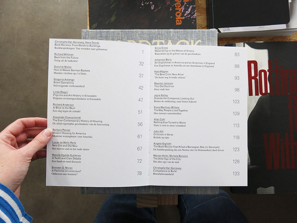 OASE 118: Book Reviews – From Words to Buildings – Perimeter Books