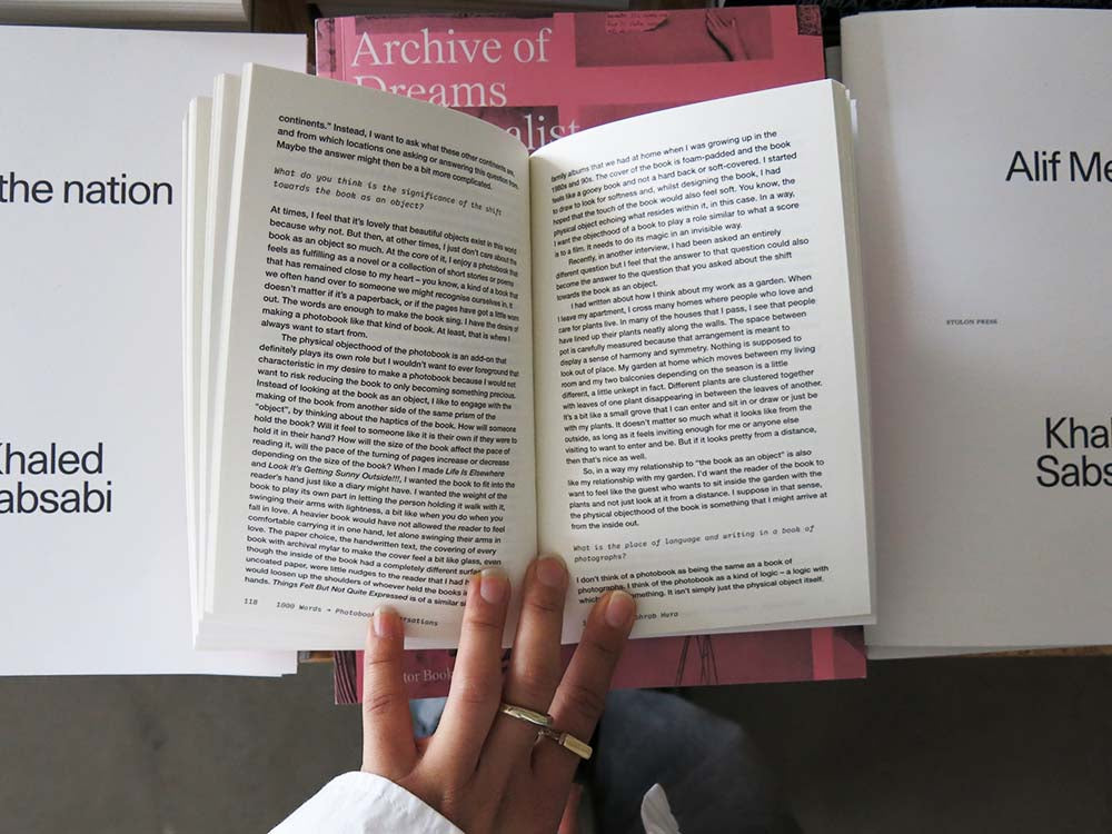 1000 Words: Photobook Conversations – Perimeter Books