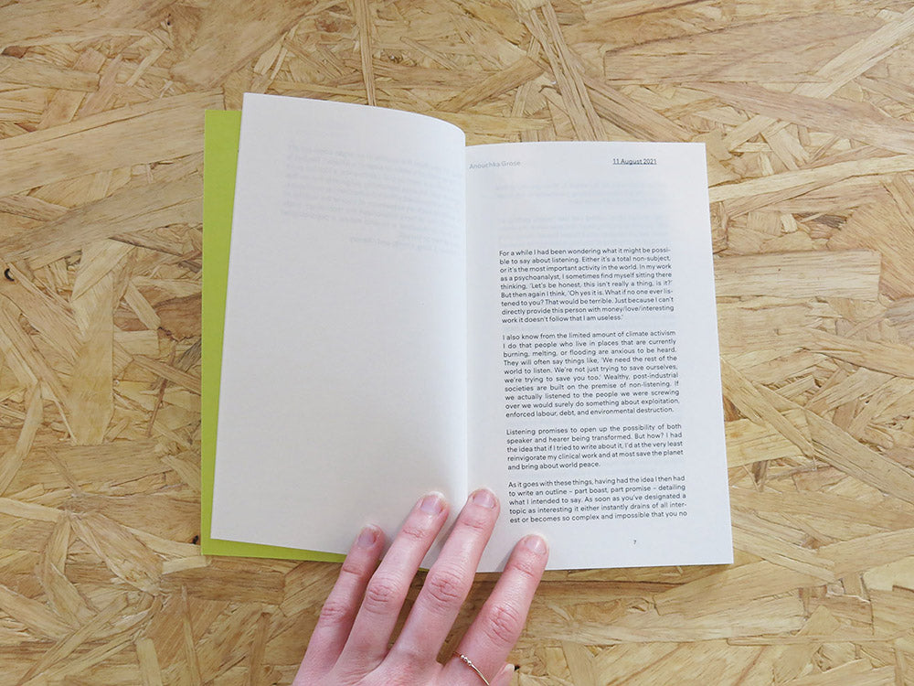 Anouchka Grose & Robert Brewer Young – Uneasy Listening: Notes on Hear ...