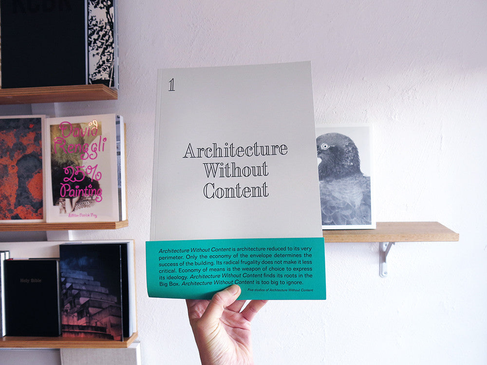 Architecture Without Content – Perimeter Books
