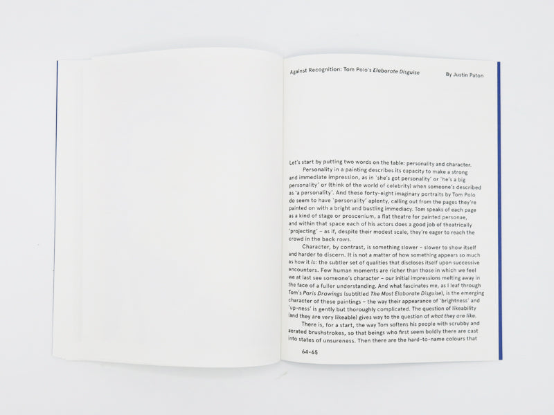 Tom Polo – Paris Drawings: The Most Elaborate Disguise – Perimeter Books